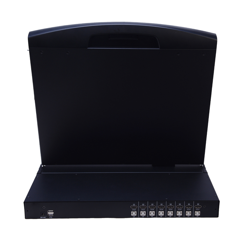 Single Rail 17 inch LCD HDMI KVM Switch from China manufacturer ...